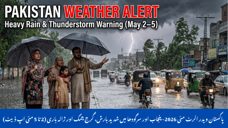 Pakistan Weather Alert May 2026-Heavy Rain, Thunderstorms & Hail in ...